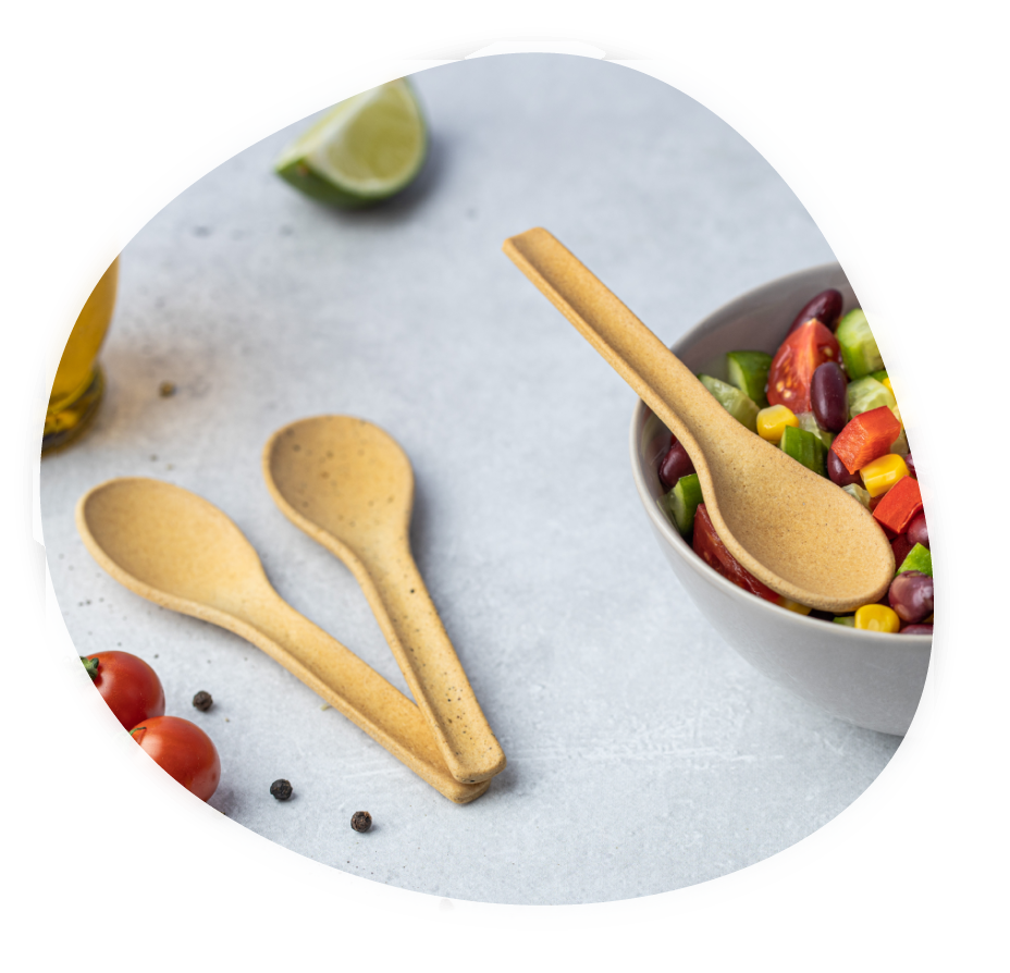 200 Edible Spoons Classic (13cm) | Stroodles - Eco Tableware