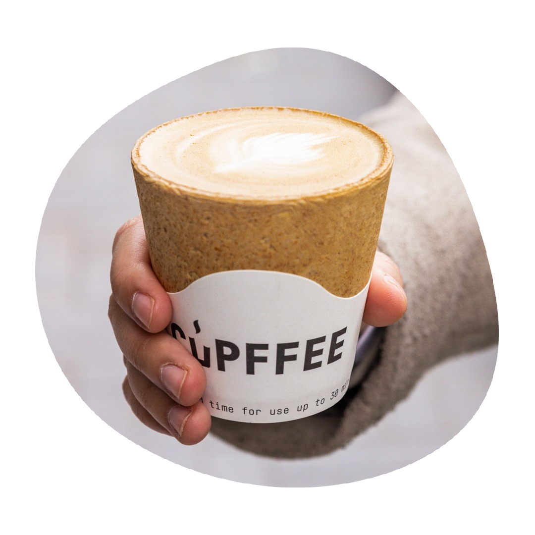 12 Large Edible Cups (220ml) | Stroodles - The Pasta Straws